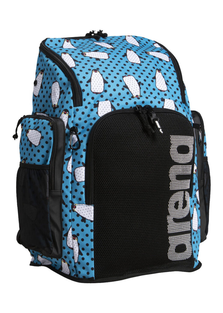 Arena Limited Edition Team Allover 45L Backpack - Crazy Penguins